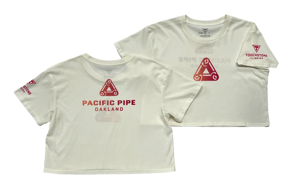 Pacific Pipe Crop T-Shirt – Touchstone Climbing Shop